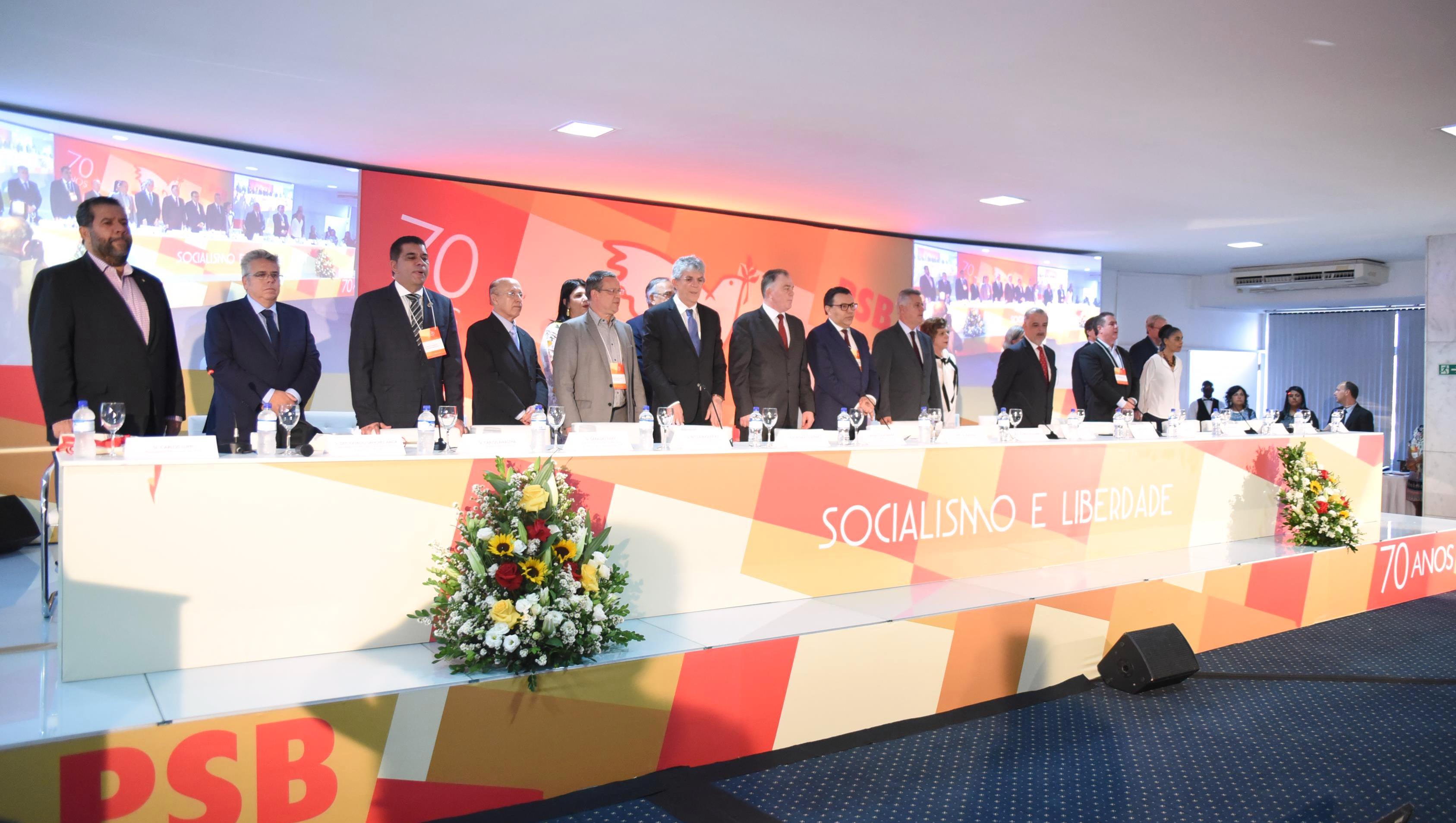 PSB celebra 70 anos de história em ato político e cultural em Brasília ...